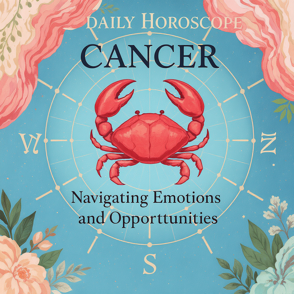 Cancer Daily Horoscope 25 January 2026 Navigating Emotional Tides and ...