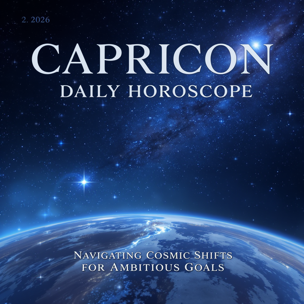 Capricorn Daily Horoscope January 2 2026 Navigating Cosmic Shifts for ...